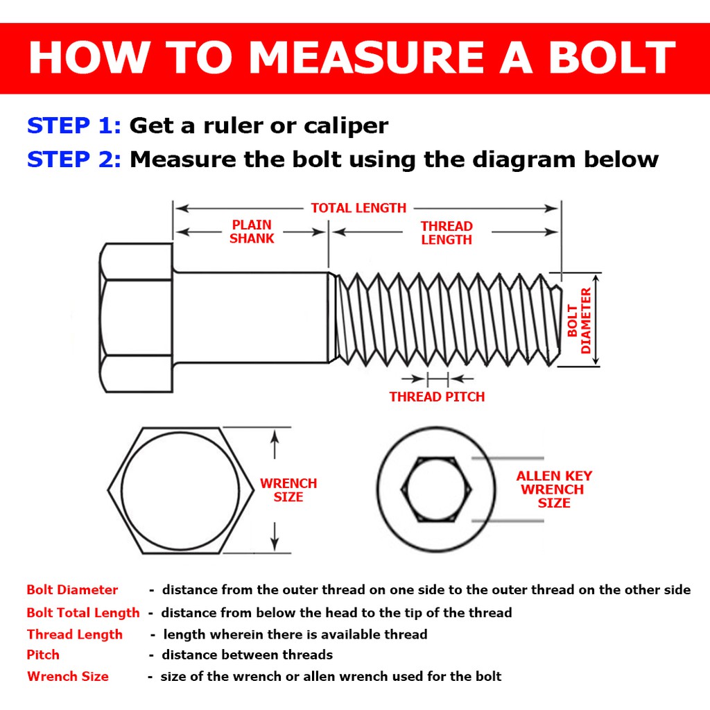 Allen Wrench Sizes (Illustrated Charts Table), 60% OFF