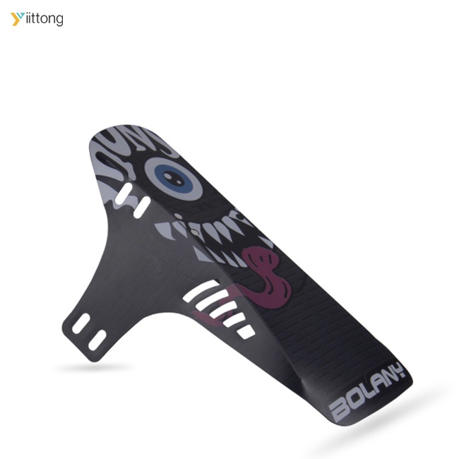 yii Portable Bicycle Mud Guards With Personalized Pattern Soft Foldable ...
