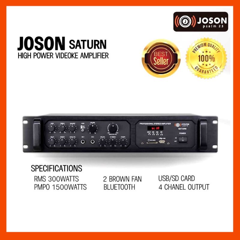 Joson Saturn Power Amplifier Original | Shopee Philippines