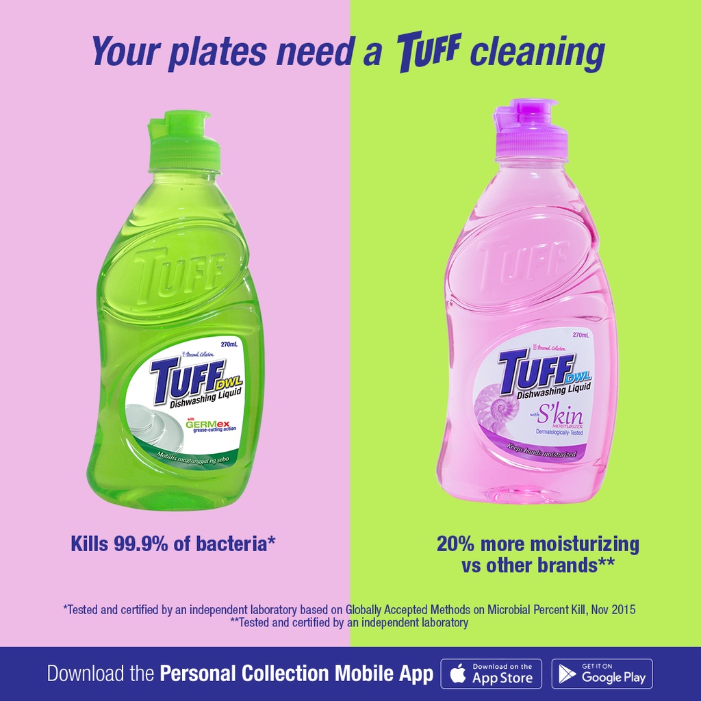 Tuff Dishwashing Liquid 270ml (Personal Collection) | Shopee Philippines