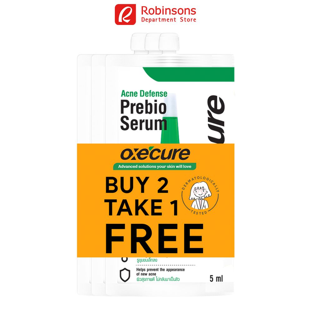 Oxecure 2+1 Bundle Acne Defense Prebio Serum 5ml | Shopee Philippines