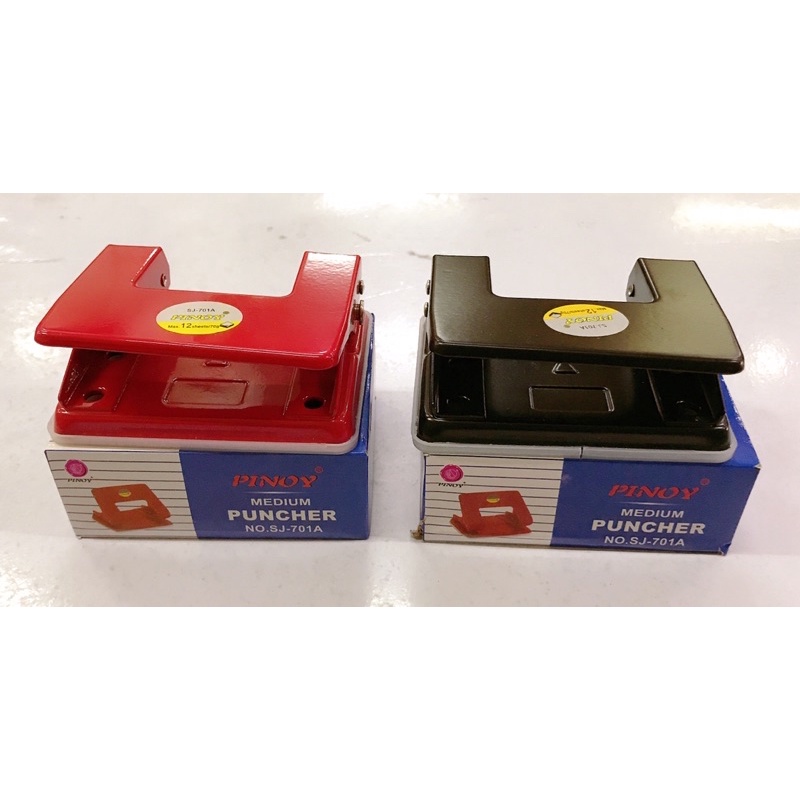pinoy medium puncher max.12sheets double hole | Shopee Philippines