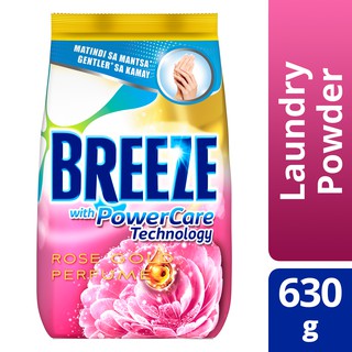 Breeze Powder Detergent With Rose Gold Perfume 630G | Shopee Philippines