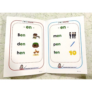 Teacher Aya's Booklet 3 - Letter Words / CVC Words | Shopee Philippines