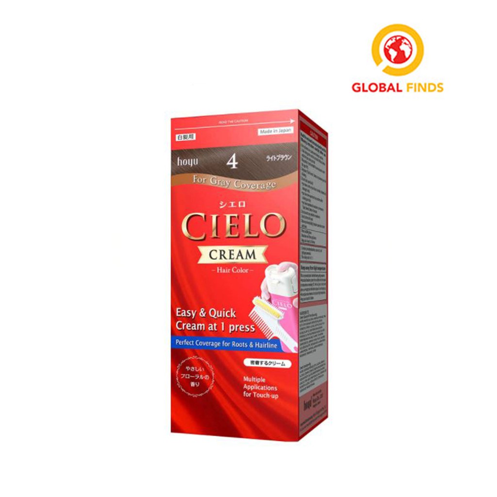 Cielo Hair Color Ex Cream Light Brown #4 | Shopee Philippines
