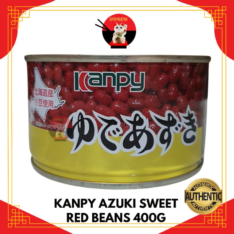 Japan Kanpy Prepared Azuki Sweet Red Beans 400g | Shopee Philippines