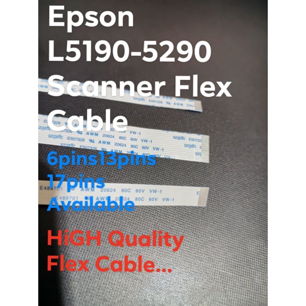 Epson L5190-L5290 flex cable 6,13,17 Pins | Shopee Philippines