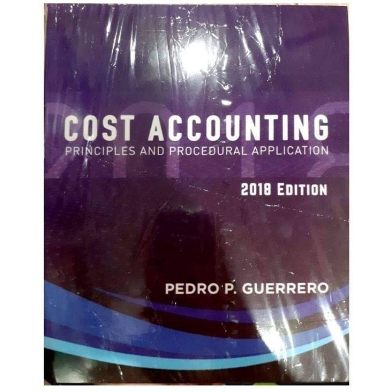 Cost Accounting By Guerrero Latest Edition Shopee Philippines