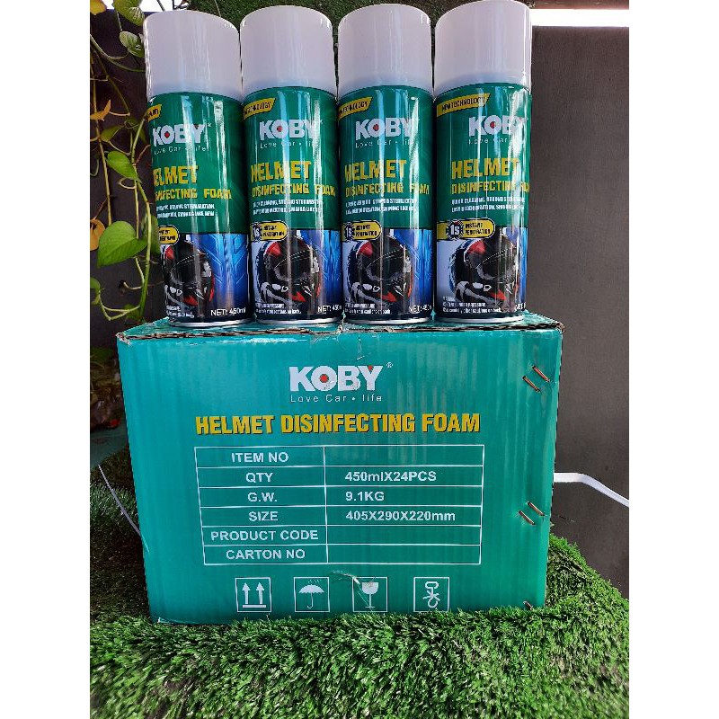 Koby Helmet Disinfecting Foam (One Box / 24pcs) Wholesale Price ...