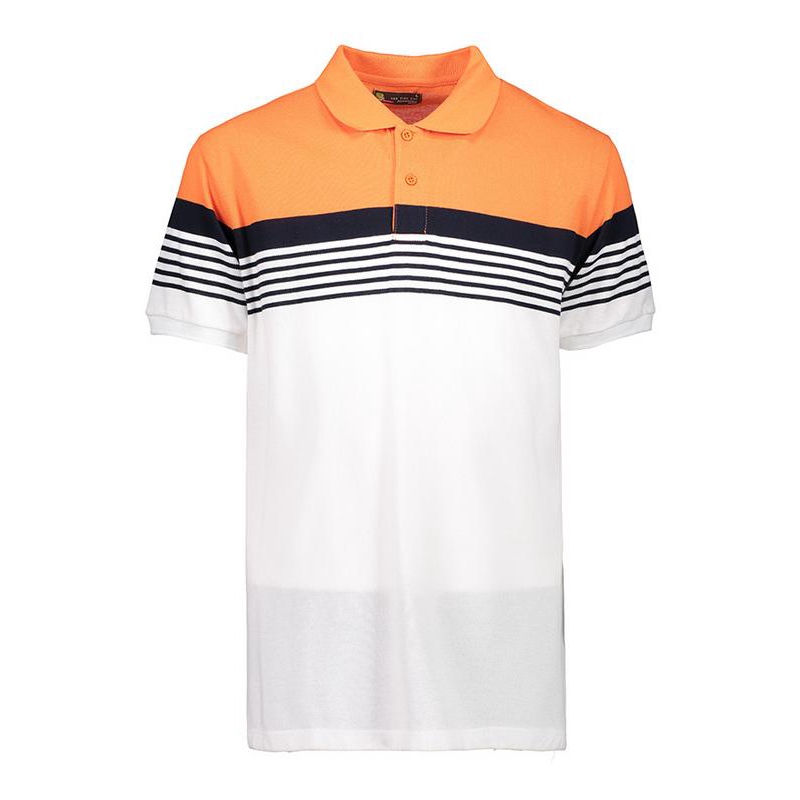 BENCH/ Color Block with Stripes Polo Shirt - Birds Of Paradise | Shopee ...