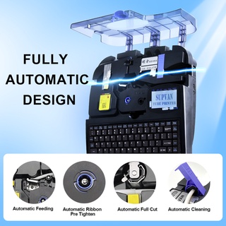 SUPVAN TP70E/76E Pvc Tube Printer Ferrule Printing Machine Cable Id ...