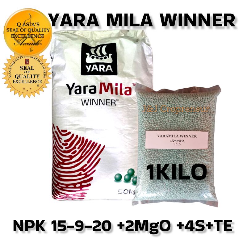Yara Mila Winner 15-9-20 1Kg by yara | Shopee Philippines