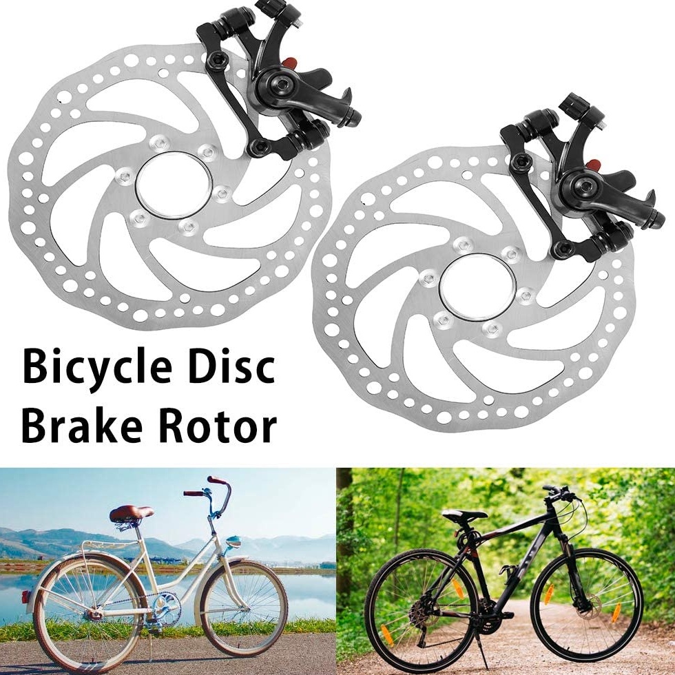 Brake Rotor, Mountain Bike 160mm Threaded Hubs Brake Disc Rotor Flange ...