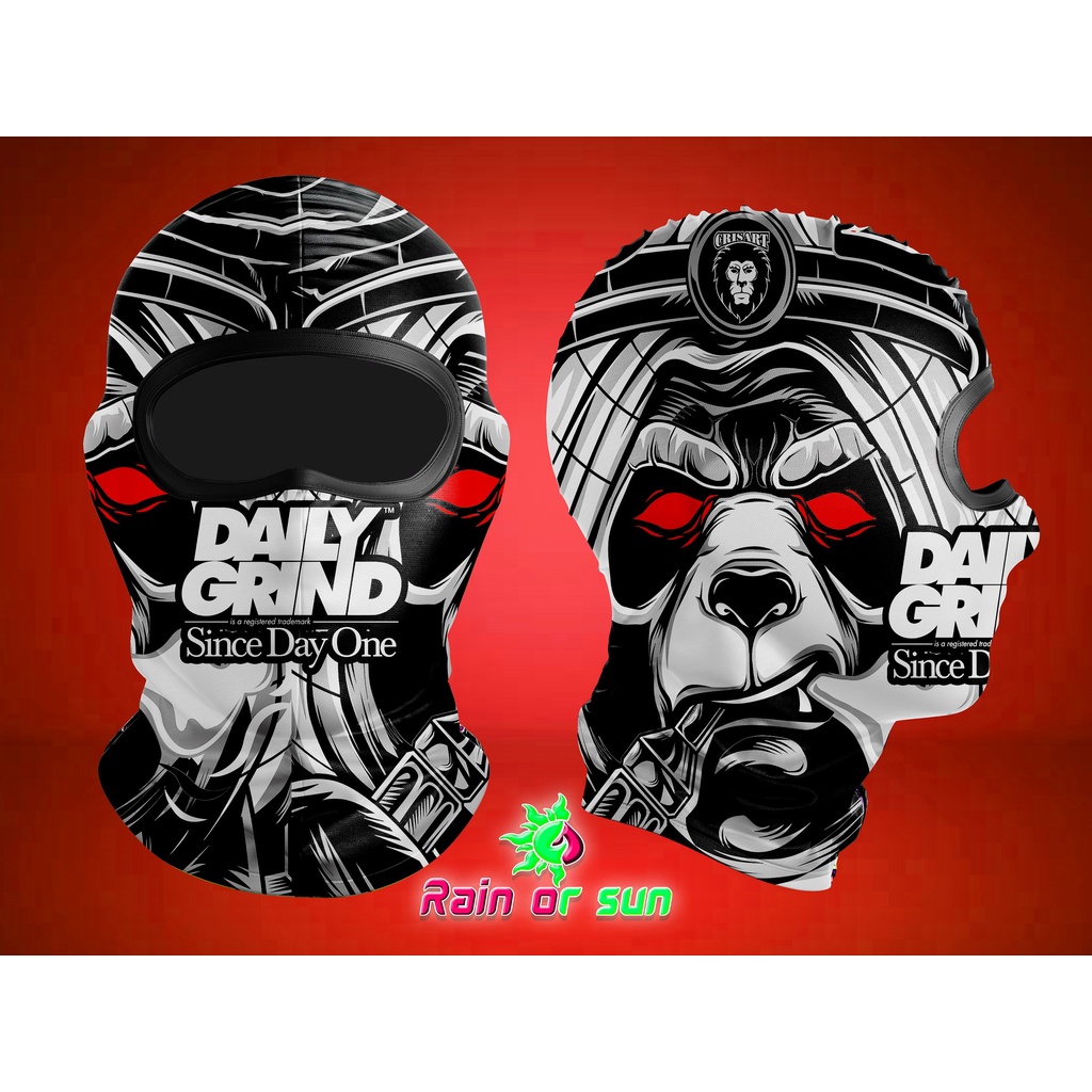 DAILY B03 PANDA BALACLAVA full sublimation high quality fabrics motor ...