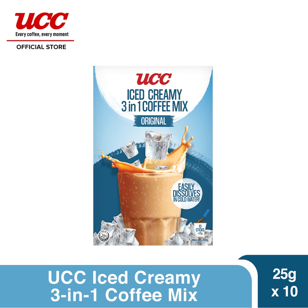 UCC Iced Creamy 3-in-1 Coffee Mix | Shopee Philippines