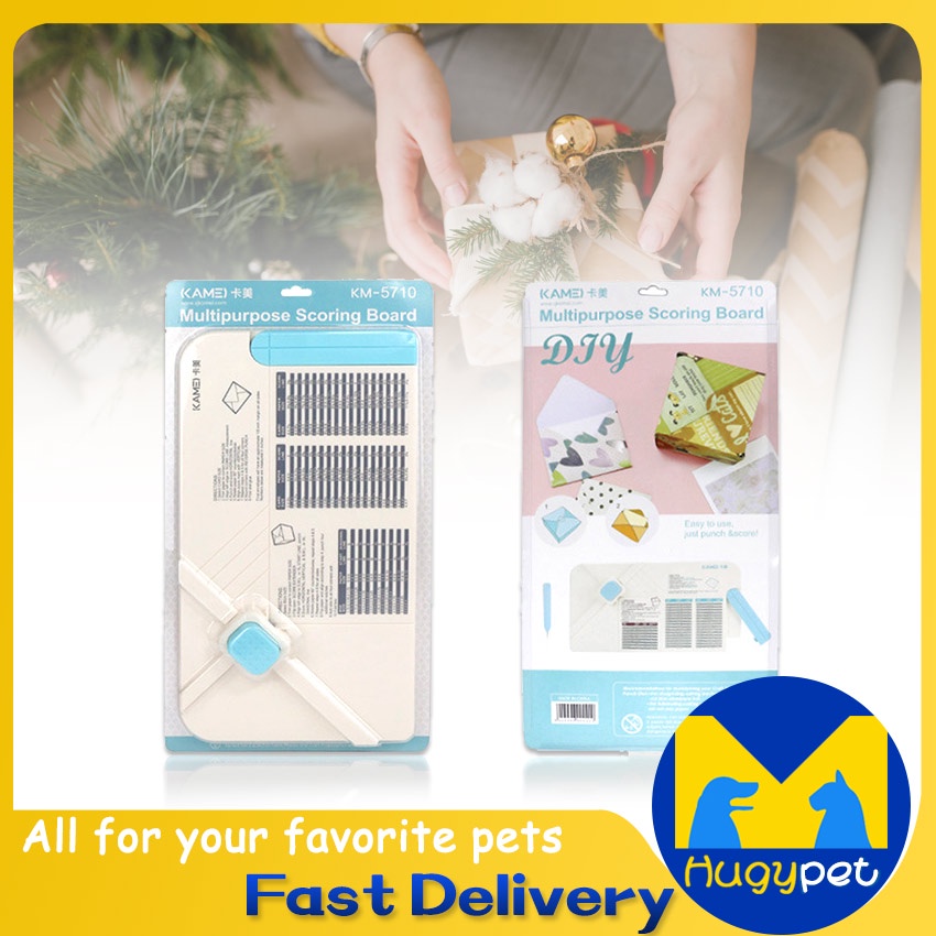 Gift Box Punch Board And Score Board with Scoring Tool 450x187mm for ...
