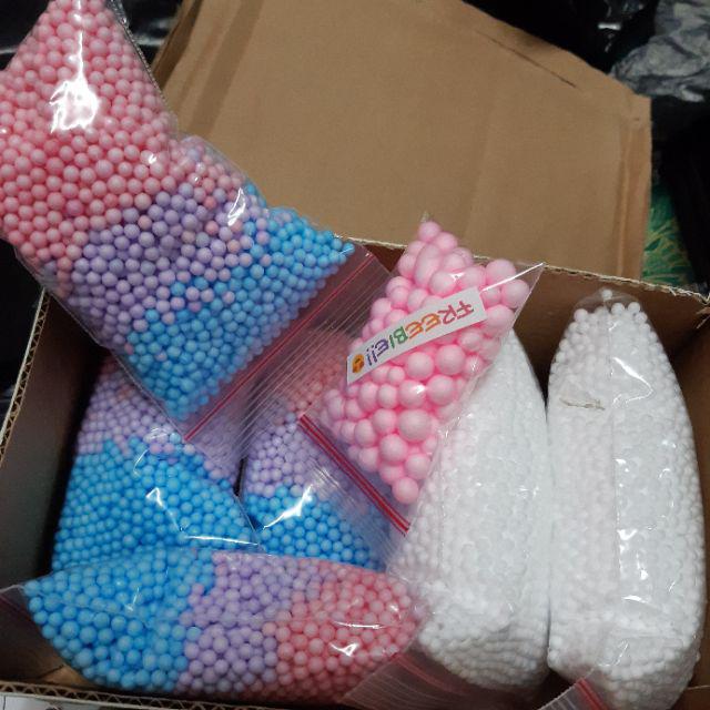 Styro Foam Beads Unicorn Colors Micro Styrofoam | Shopee Philippines