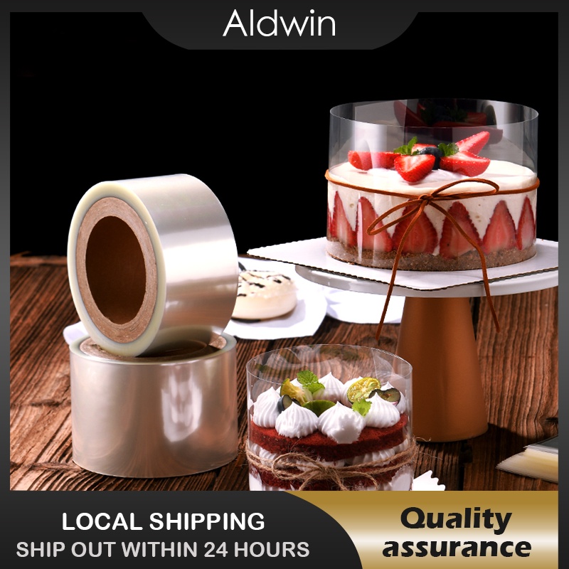 100M DIY Transparent Mousse Cake Rim Mousse Rimmed Birthday Cake Baking ...