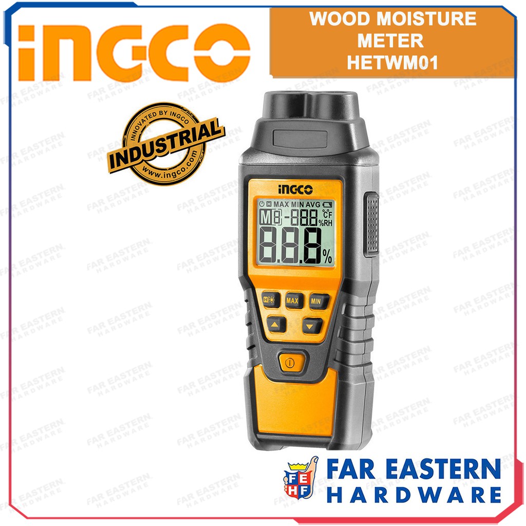 INGCO Wood Moisture Meter HETWM01 INMT | Shopee Philippines