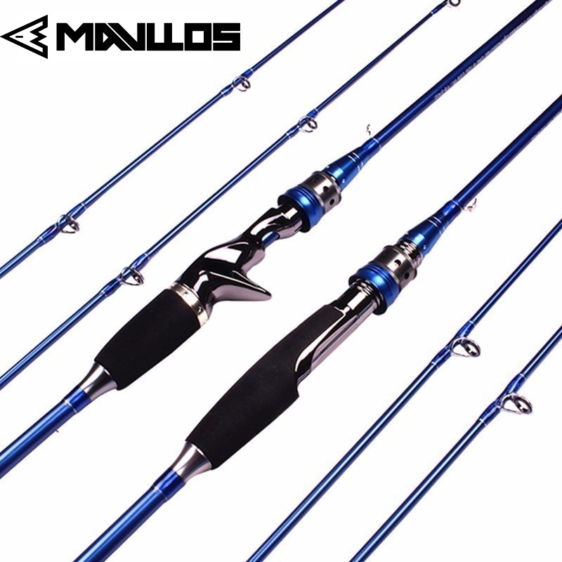 Mavllos M/MH Tips Carbon Fishing Rod 1.8m-2.1m Lure Weight 3-20g Action ...