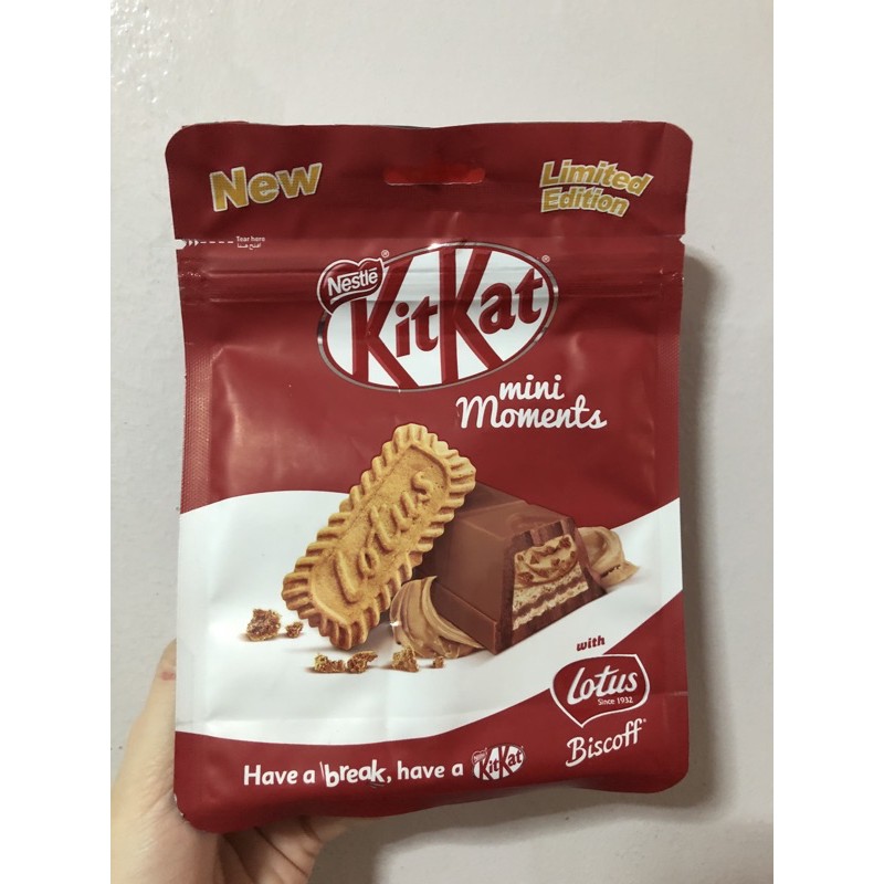 Kitkat Lotus Biscoff | Shopee Philippines