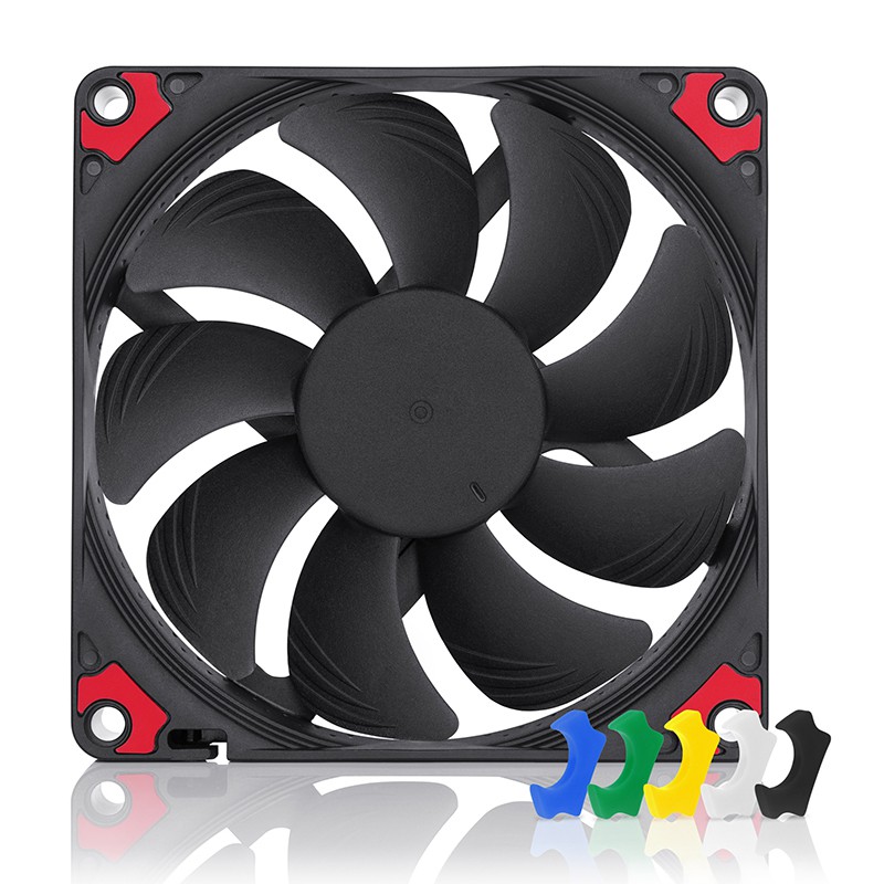 Noctua NF-A9 PWM chromax.black.swap 92mm Ultra-thin Fan Quiet For ...
