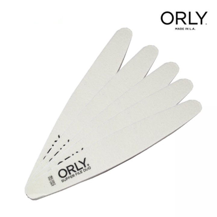 Orly Tools & Accessories Buffer File Duo 180 grit/ 110 grit - 5pcs ...