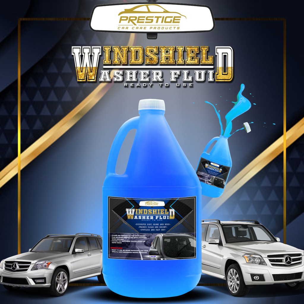Prestige Windshield Washer Fluid 1 GALLON | Shopee Philippines