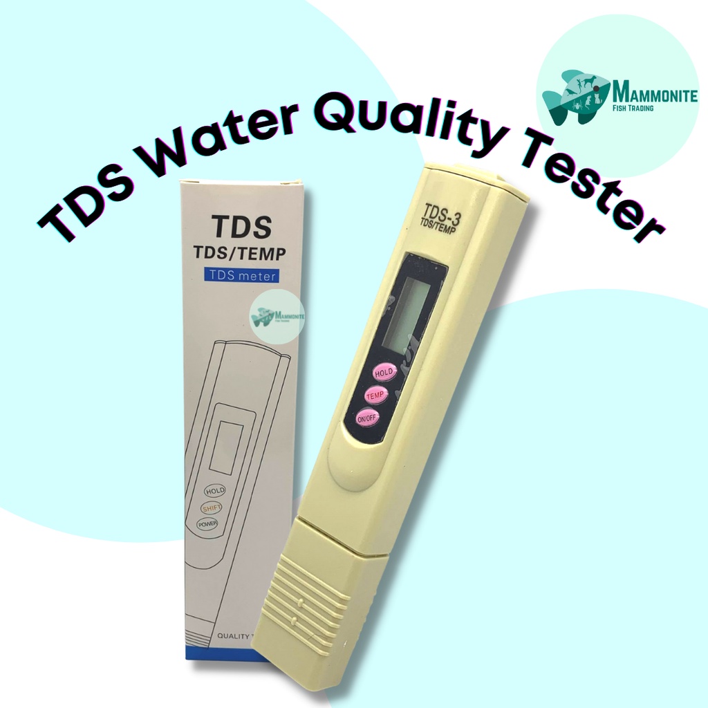Aquarium TDS Meter Water Quality Checker Tester | Shopee Philippines