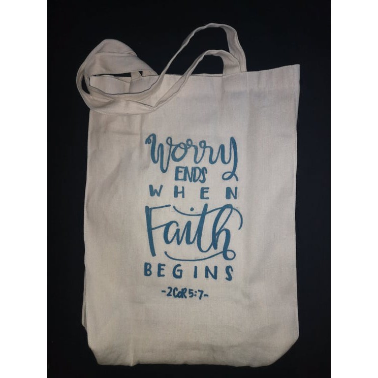 Canvas Tote Bag, Shopping Bag, Grocery Bag, Katcha Bag | Shopee Philippines