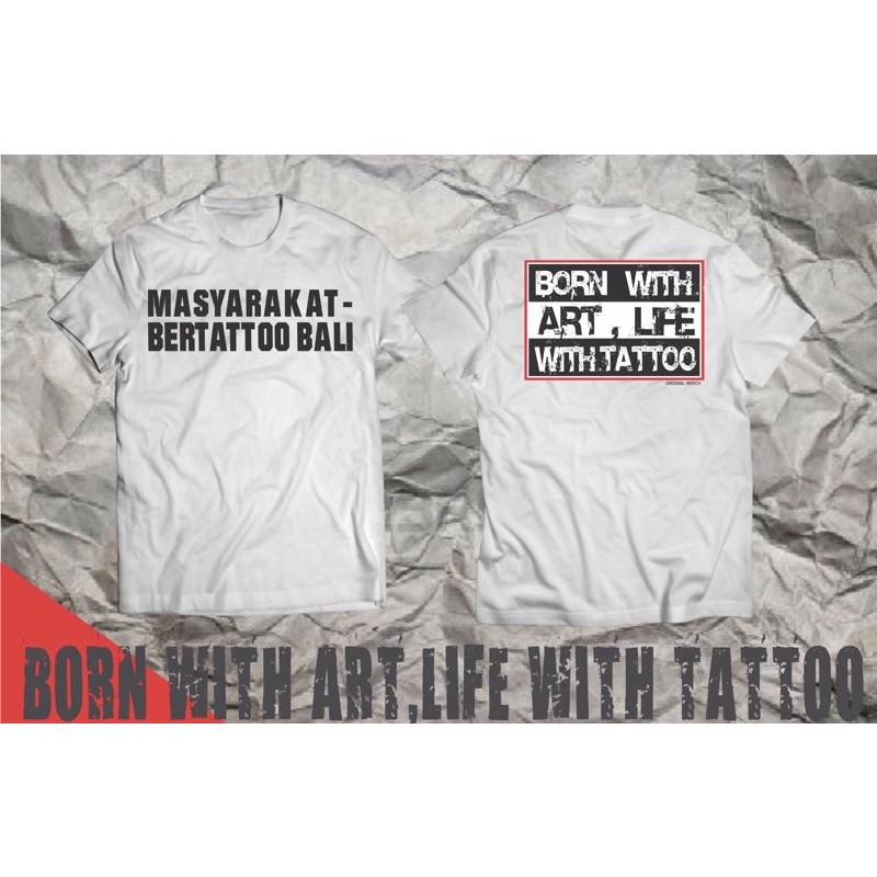 New DESIGN TSHIRT MASBERTO BALI BORN WITH ART | Shopee Philippines