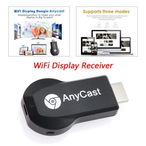 COD AnyCast MiraCast 1080P M4 Plus WIFI HDMI Dongle Receiver | Shopee ...