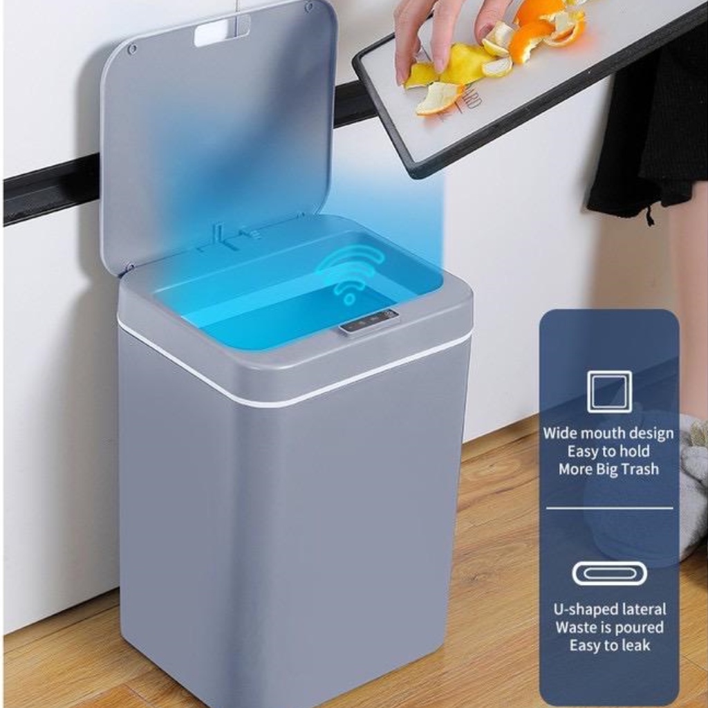 【L&D】16L Smart Trash Bin Wireless Sensor Rechargeable | Shopee Philippines 【L&D】16L Smart Trash Bin Wireless Sensor Rechargeable | Shopee Philippines