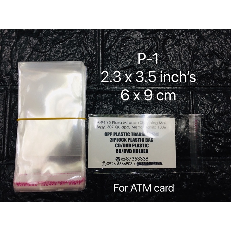 opp-plastic-packaging-bag-self-adhesive(100pcs)(500pcs) | Shopee ...