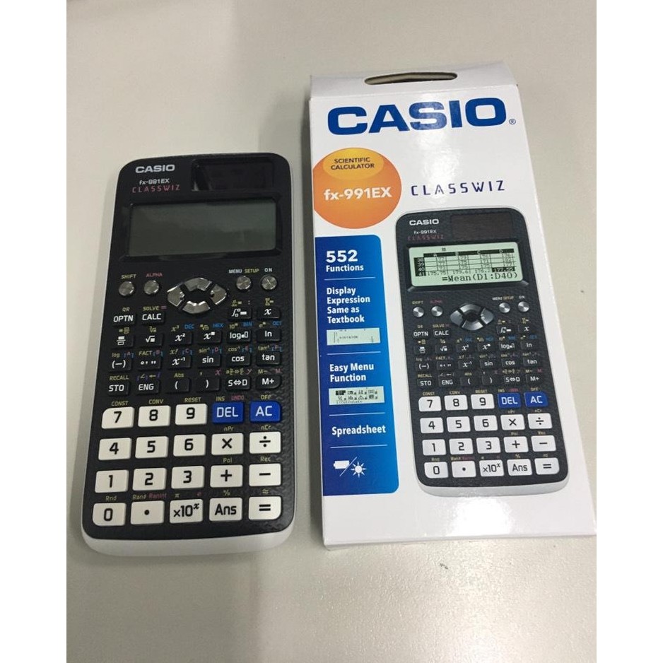 Casio Fx 991ex ClassWiz Scientific Calculator Original Shopee