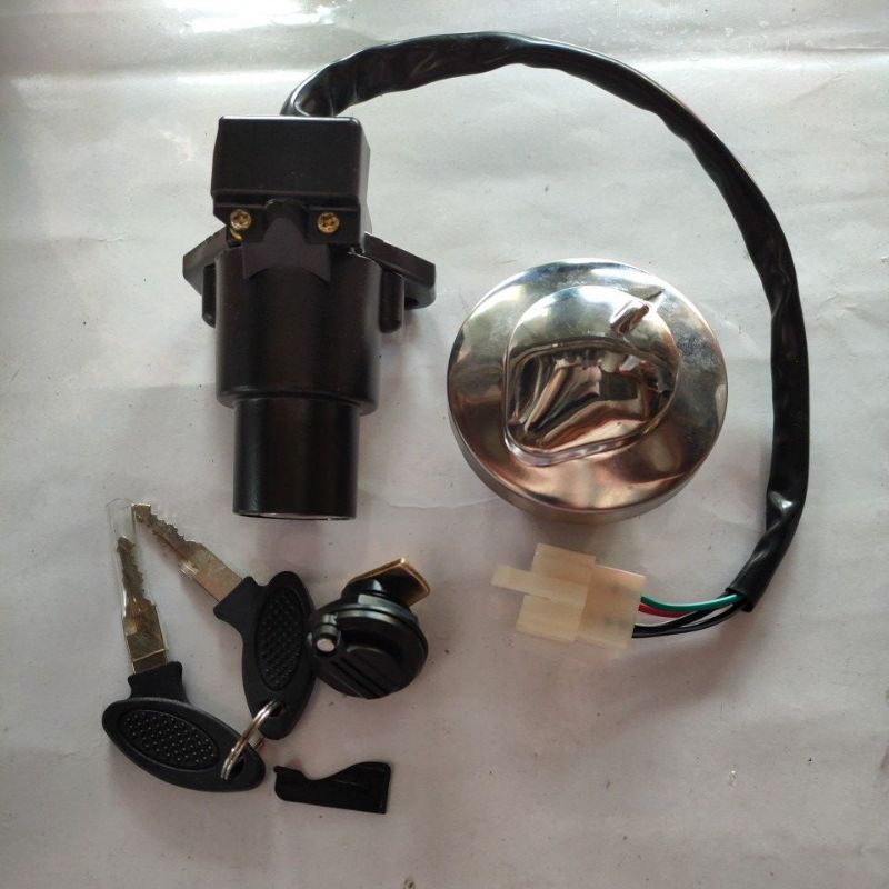 classic 250 ignition switch assembly w/ fuel tank cup(rusi) | Shopee ...
