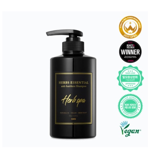 Korea SMIB Herb Essential Vegan Shampoo hair loss prevention shampoo ...