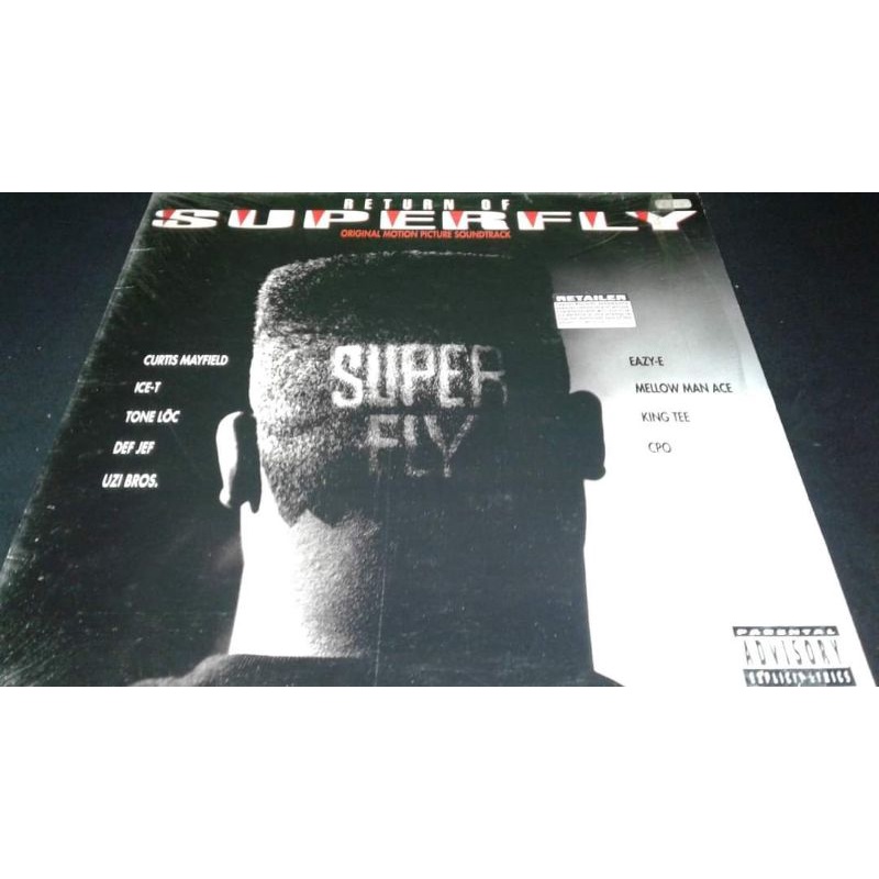 RETURN OF THE SUPERFLY Soundtrack LP Hip-Hop music album VINYL RECORD ...