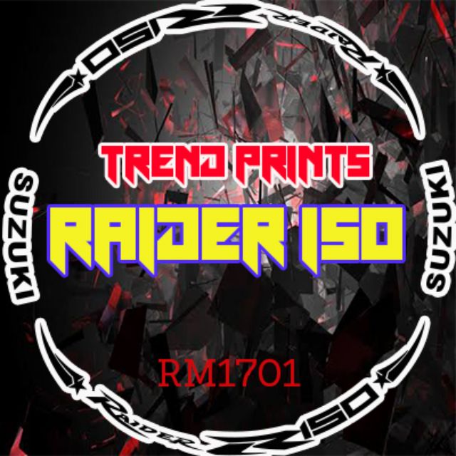 RAIDER 150 MAGS STICKER DECALS | Shopee Philippines