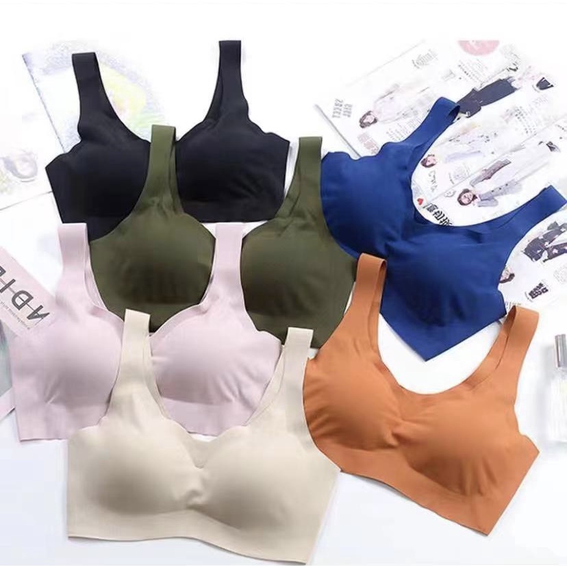 SF Seamless bra comfort ladies underwear bras SIZE S-XXL | Shopee ...