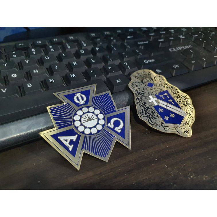 Alpha Phi Omega Emblem Patch (Brass/Tanso) | Shopee Philippines