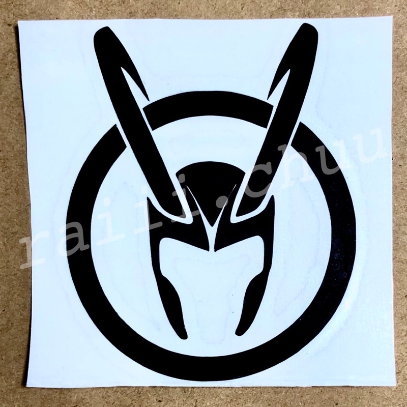 Loki Helmet Silhouette