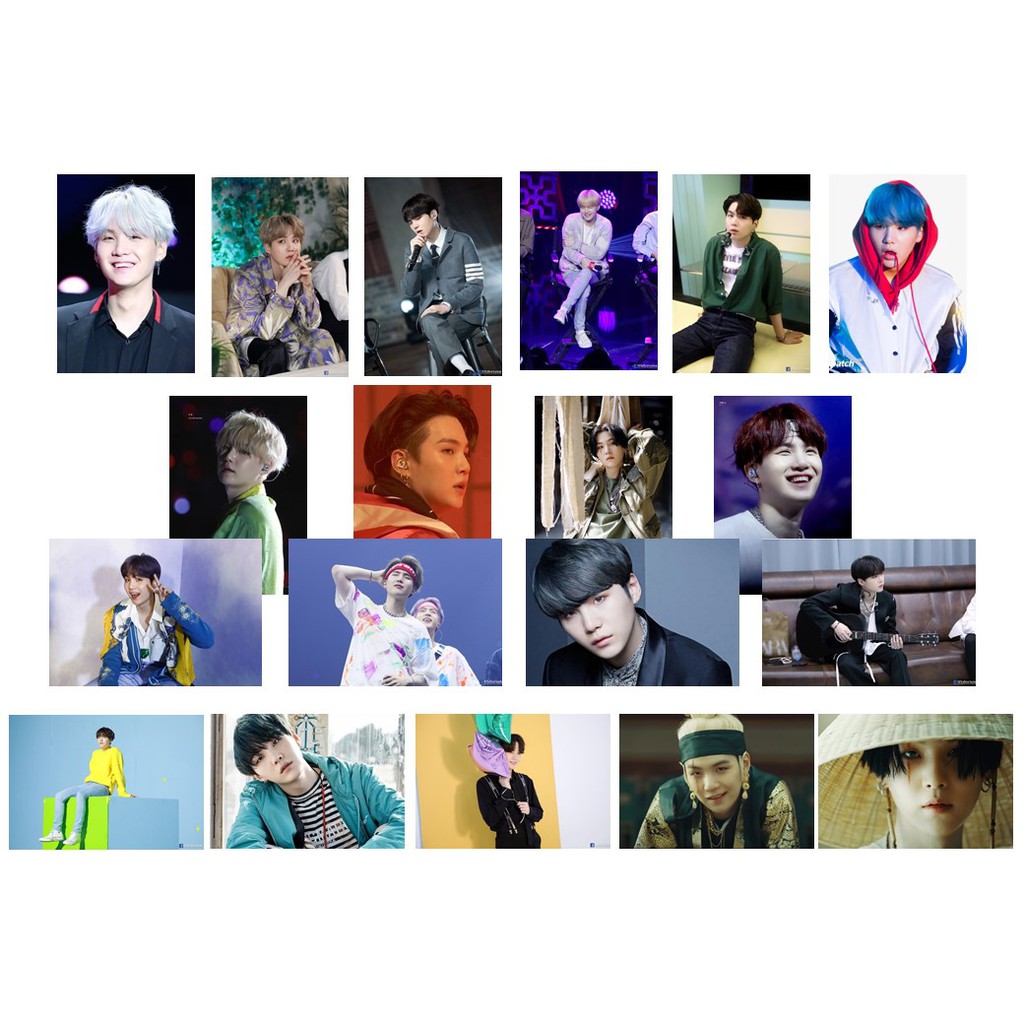 BTS Suga Poster / BTS Suga Posters / BTS Min Yoongi Posters with FREE ...