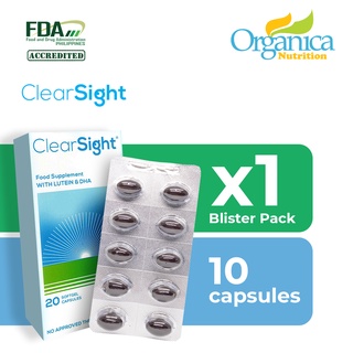 ClearSight Eye Supplement (10 Softgels) | Shopee Philippines