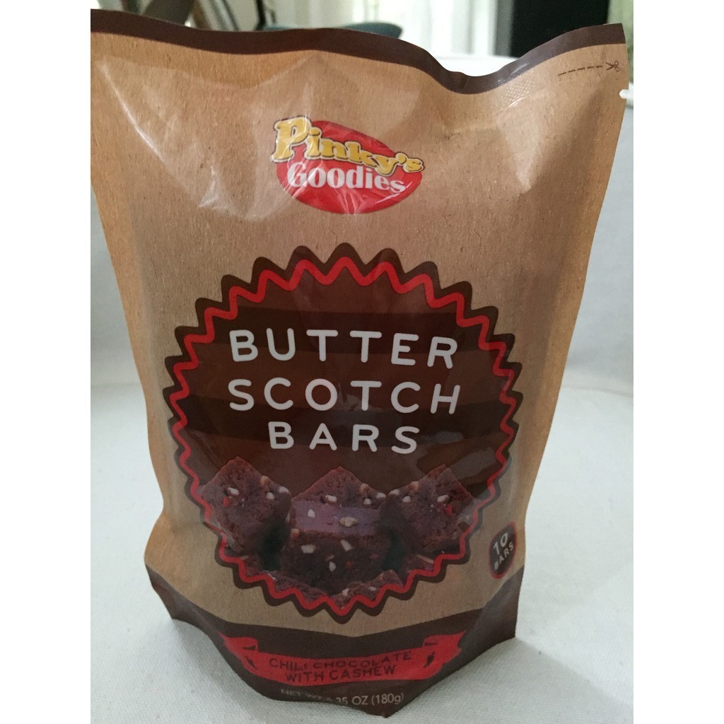 Pinky's Goodies Chili Chocolate Butterscotch with Cashew (10s) | Shopee ...