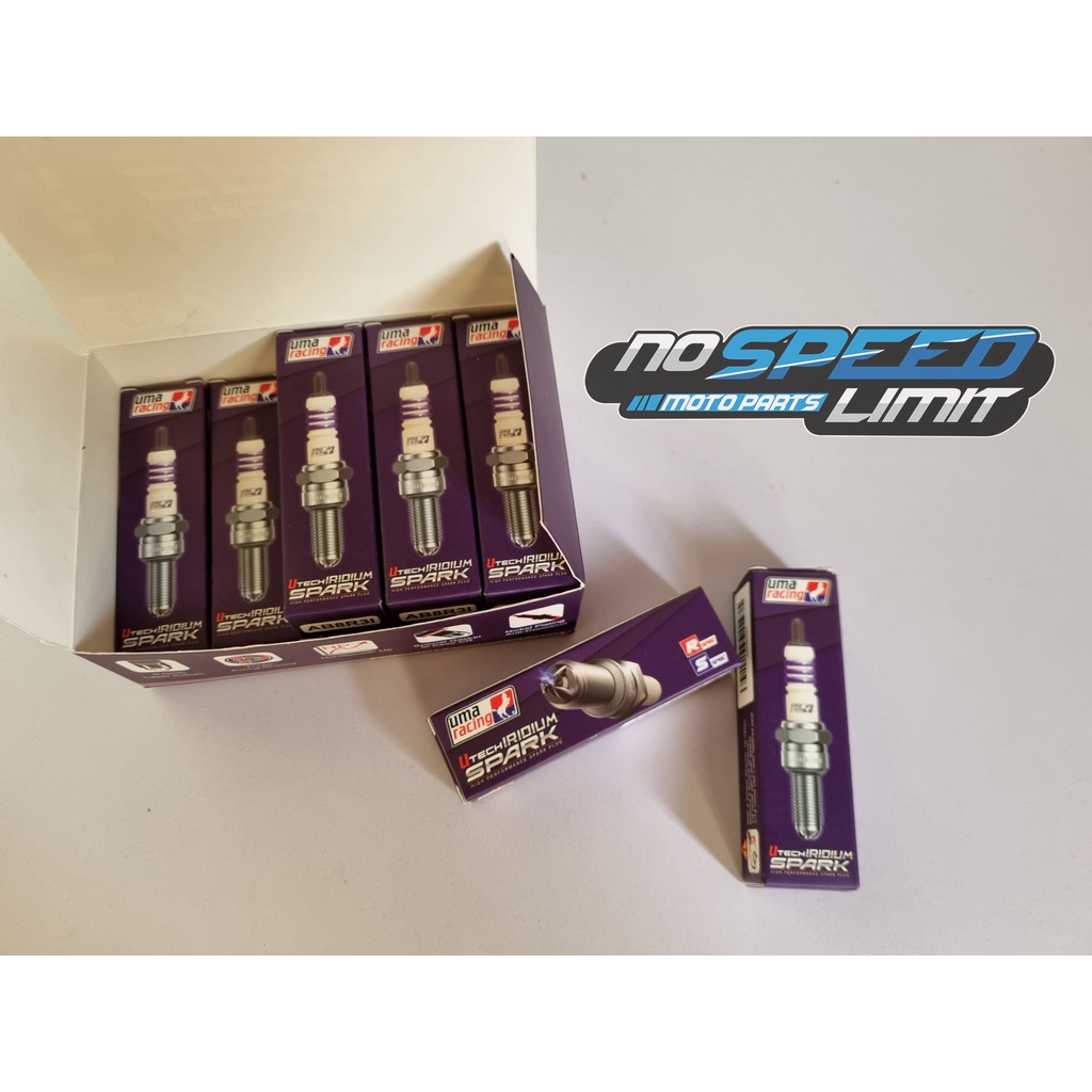 UMA Racing Spark Plug (LONG THREAD) | Shopee Philippines