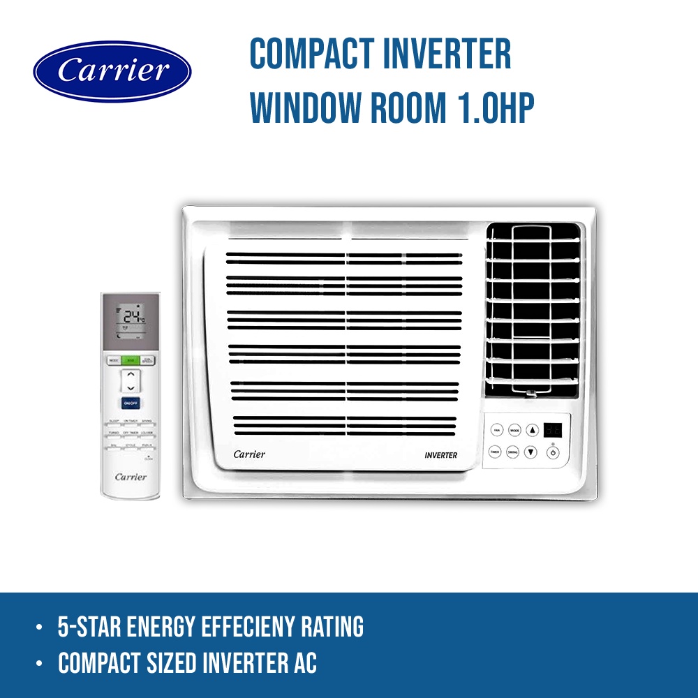 carrier-compact-inverter-window-type-aircon-1-0hp-wcarh009eevc2