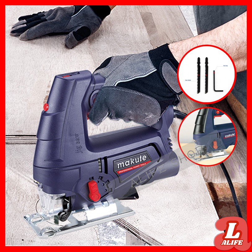 Makute power tool jigsaw, jagged wire-controlled jigsaw, variable speed ...