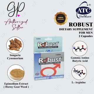 Robust Food Supplement 2 capsule/pack - GP Health Care | Shopee Philippines