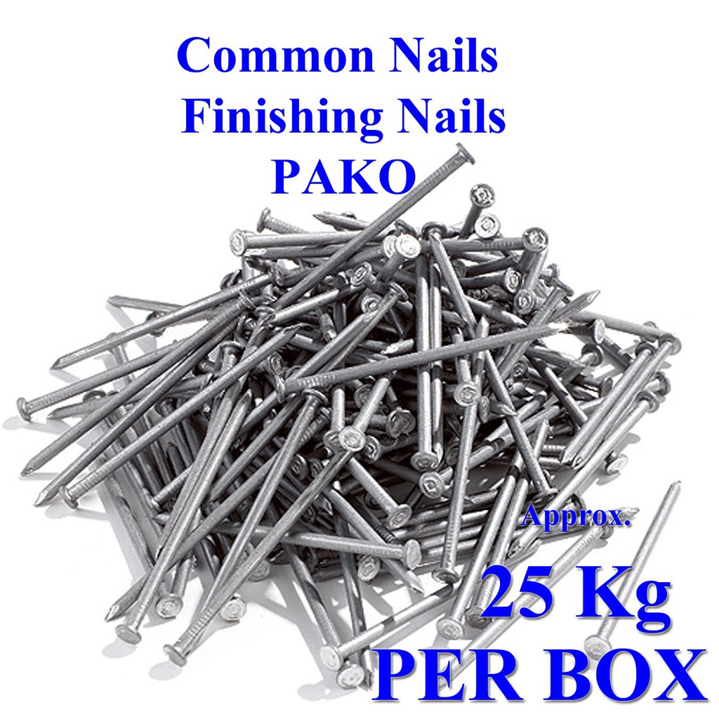 Wholesale Pako / Common Nails / Finishing Nails / Construction Nail Per ...